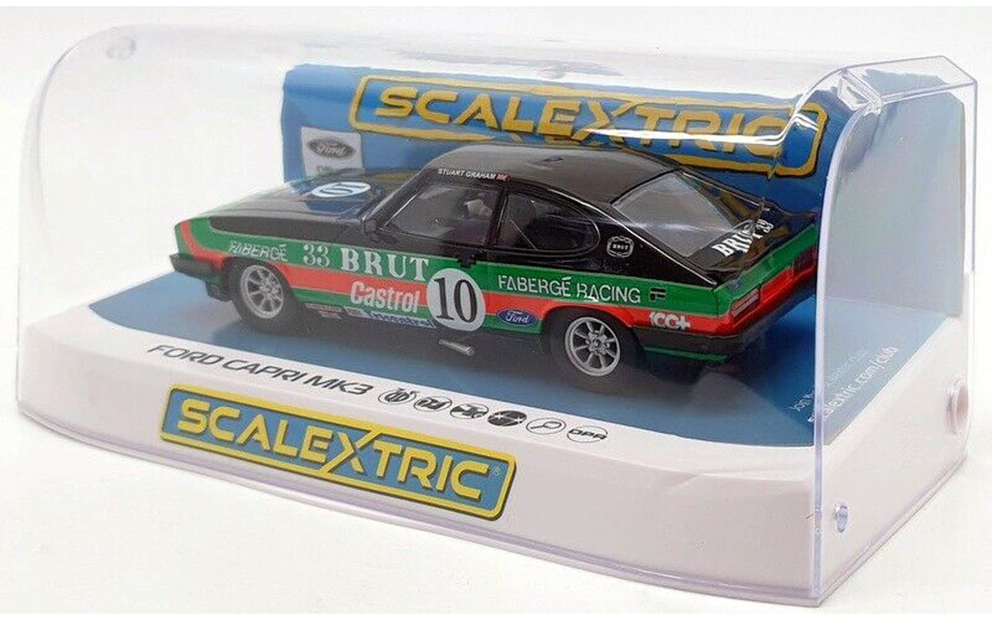 Ford Capri MK3 - Stuart Graham - Scalextric C4101 | kingshobby.com