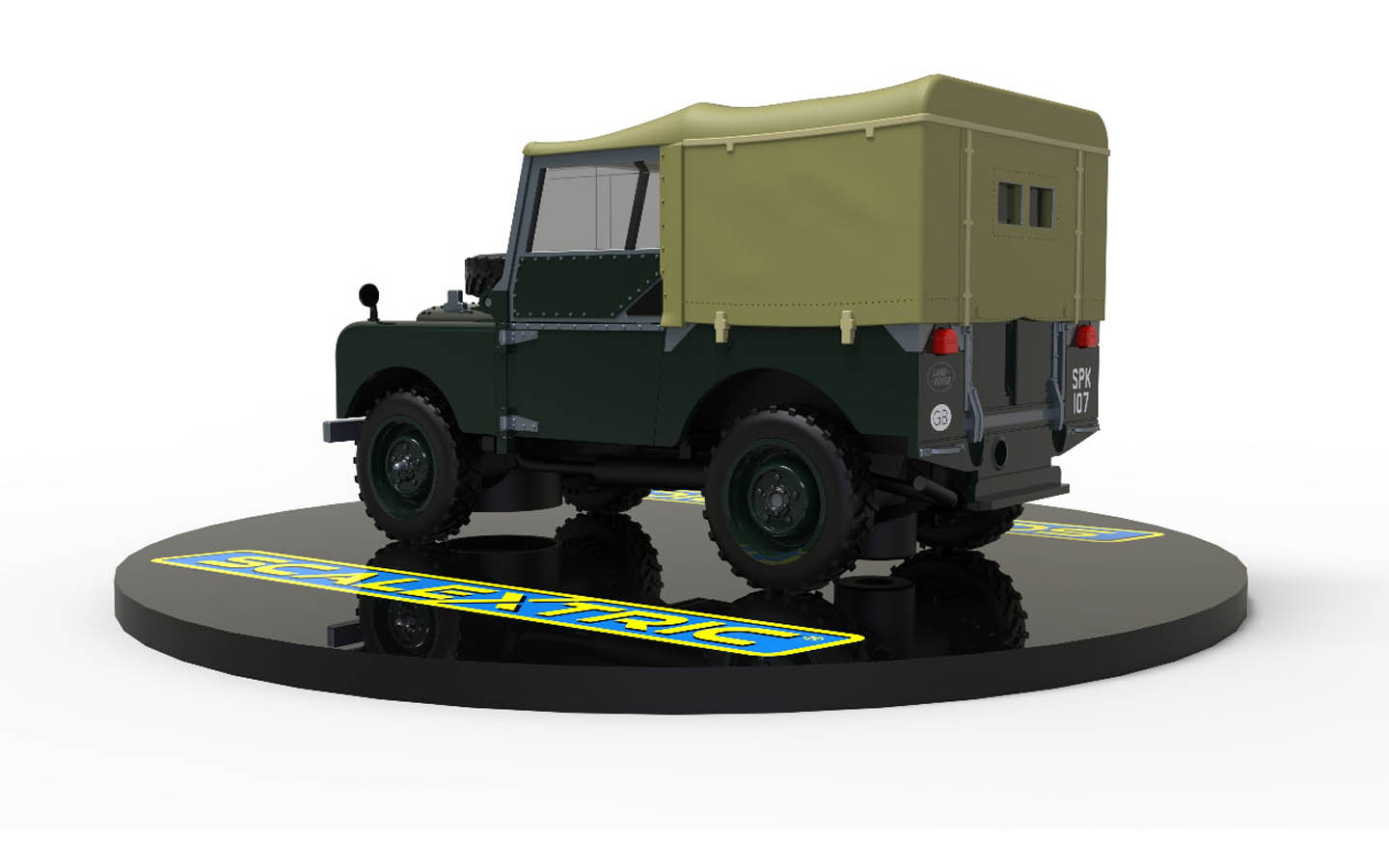 Land Rover Series 1 - Green - Scalextric C4441 | kingshobby.com