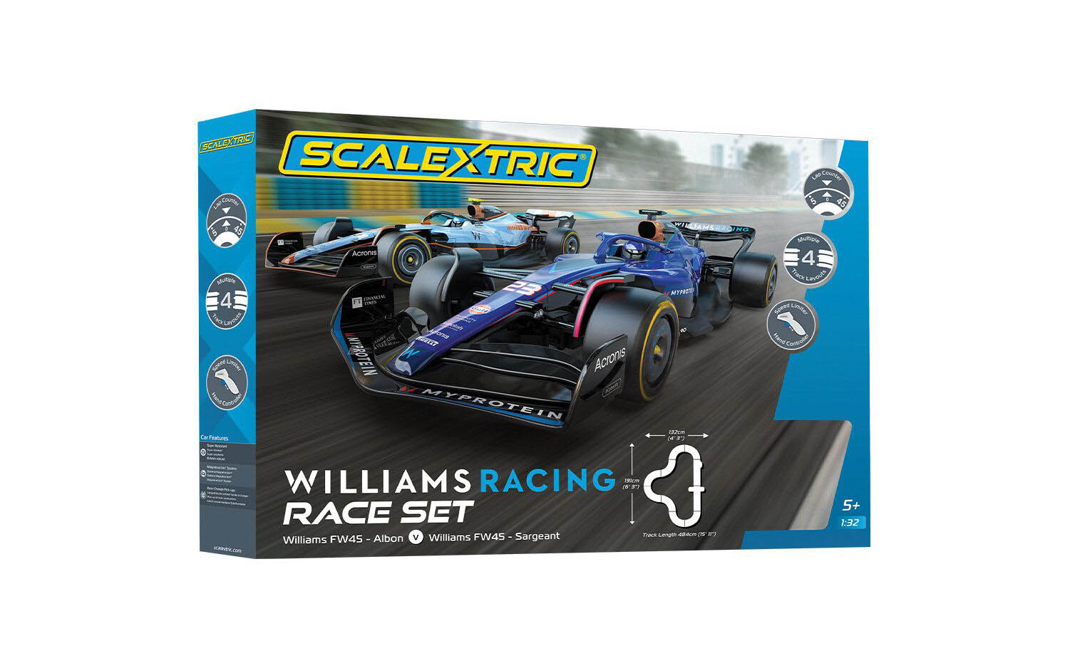 Williams Racing Race Set - Scalextric C1450T | kingshobby.com