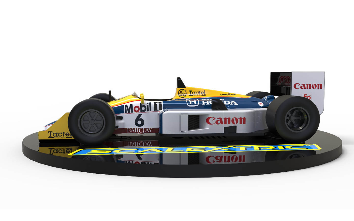 Williams FW11 - Nelson Piquet 1987 World Champion - Scalextric C4309 ...