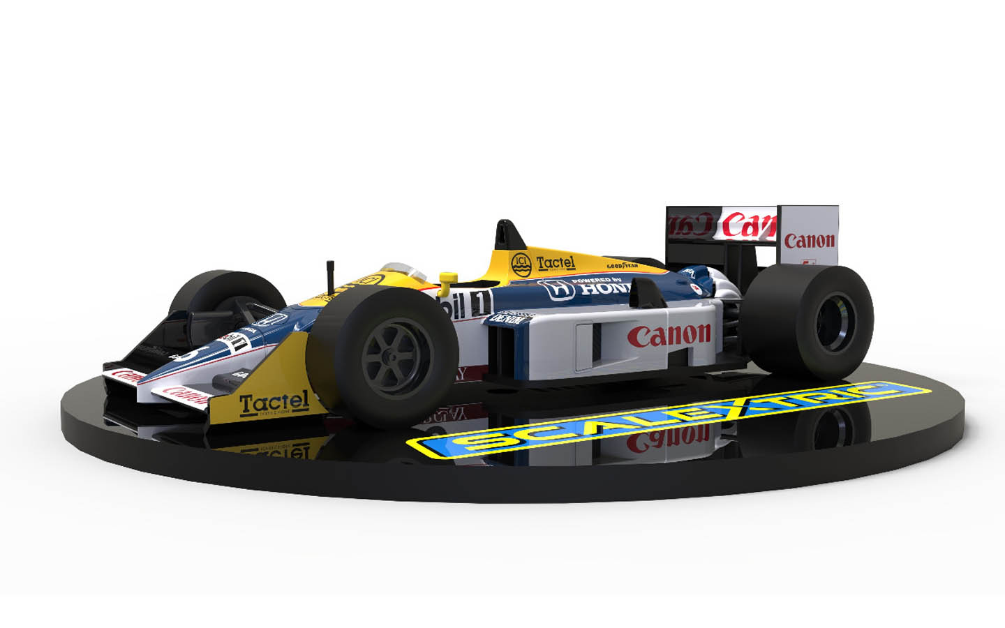 Williams FW11 - Nelson Piquet 1987 World Champion - Scalextric C4309 ...