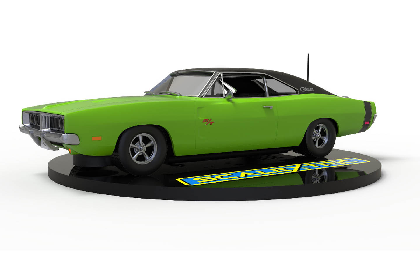 Dodge Charger RT - Sublime Green - Scalextric C4326 | kingshobby.com