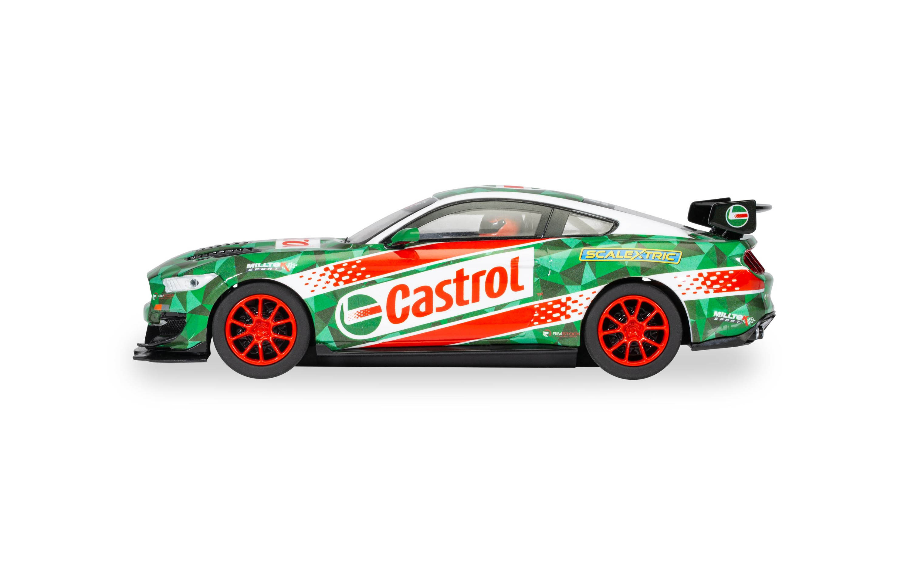 Ford Mustang GT4 - Castrol Drift Car - Scalextric C4327 | kingshobby.com