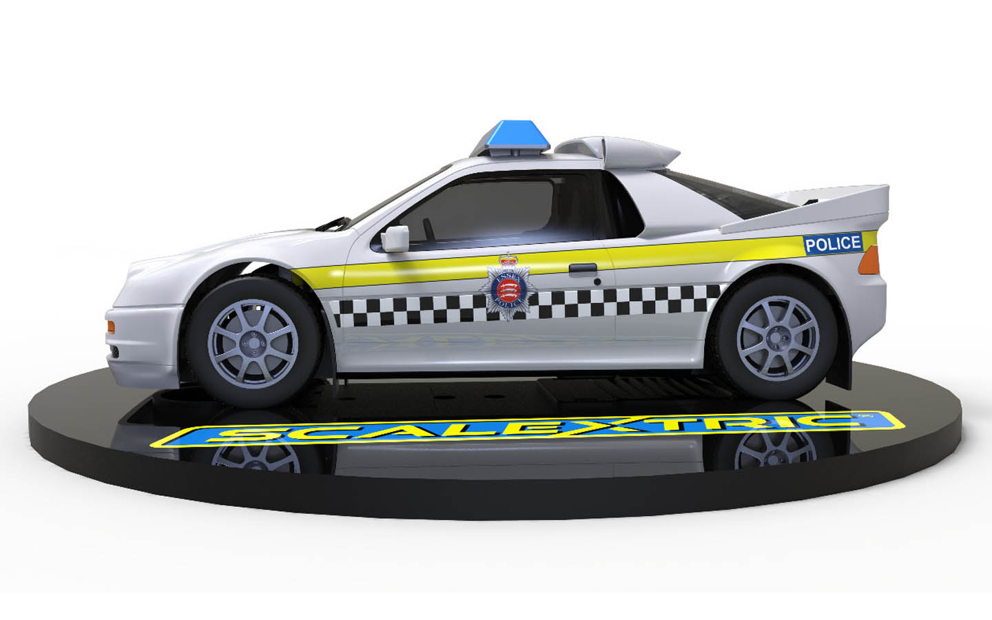 Ford RS200 - Police Edition - Scalextric C4341 | kingshobby.com