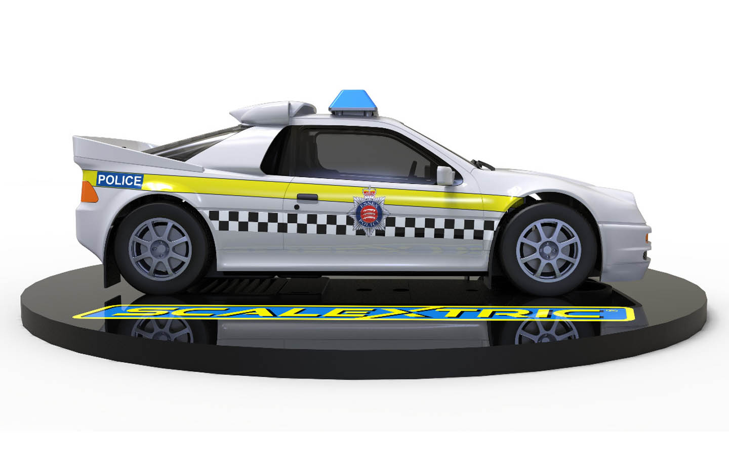 Ford RS200 - Police Edition - Scalextric C4341 | kingshobby.com