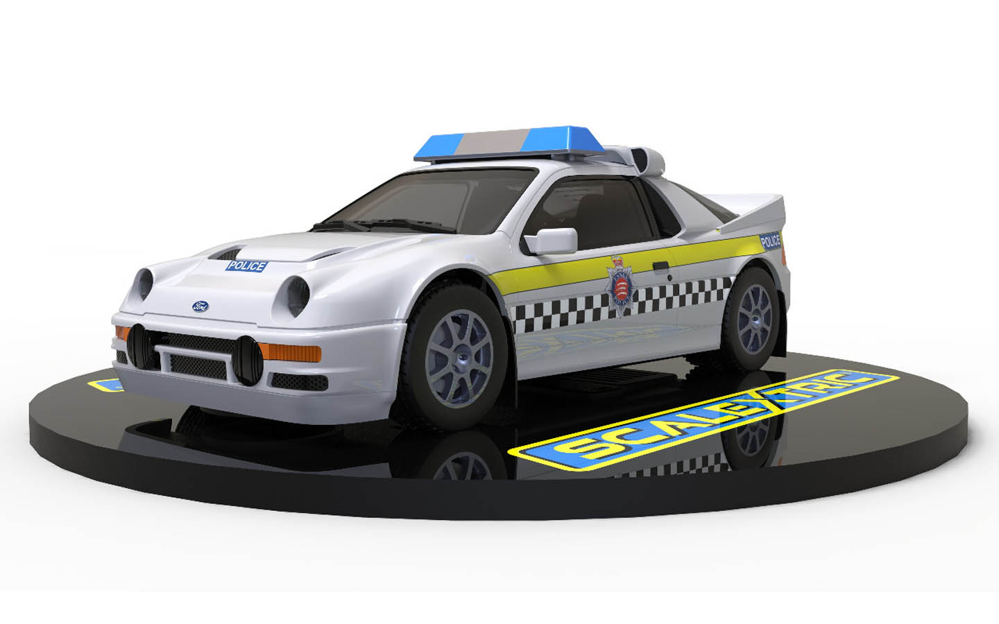 Ford RS200 - Police Edition - Scalextric C4341 | kingshobby.com
