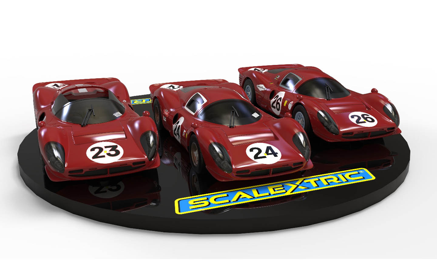 1967 Daytona 24 Triple Pack - Scalextric C4391A | kingshobby.com