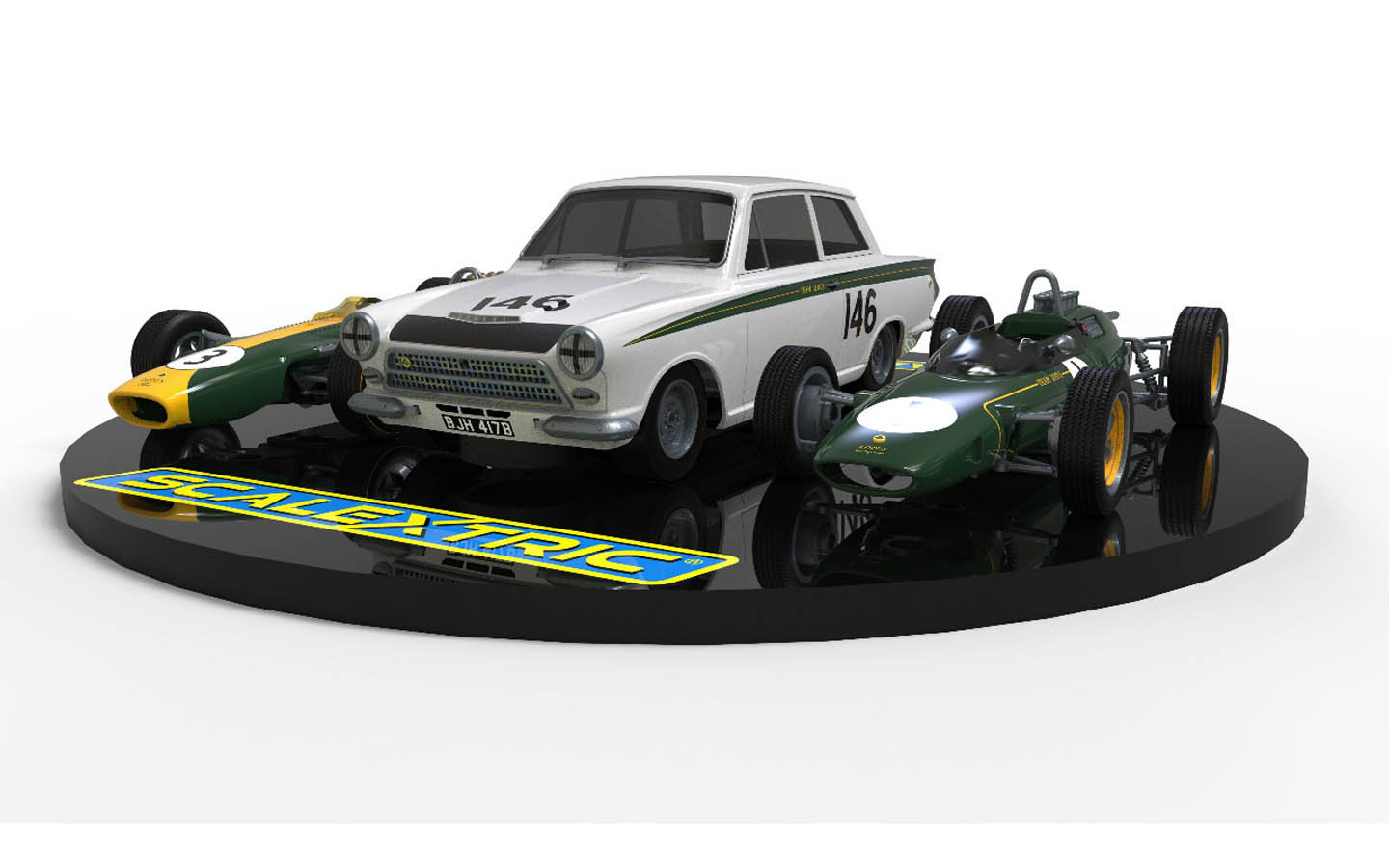 The Legend of Jim Clark Triple Pack - Scalextric C4395A | kingshobby.com