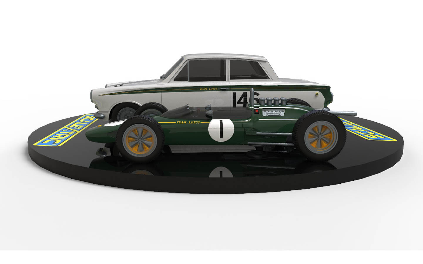 The Legend of Jim Clark Triple Pack - Scalextric C4395A | kingshobby.com