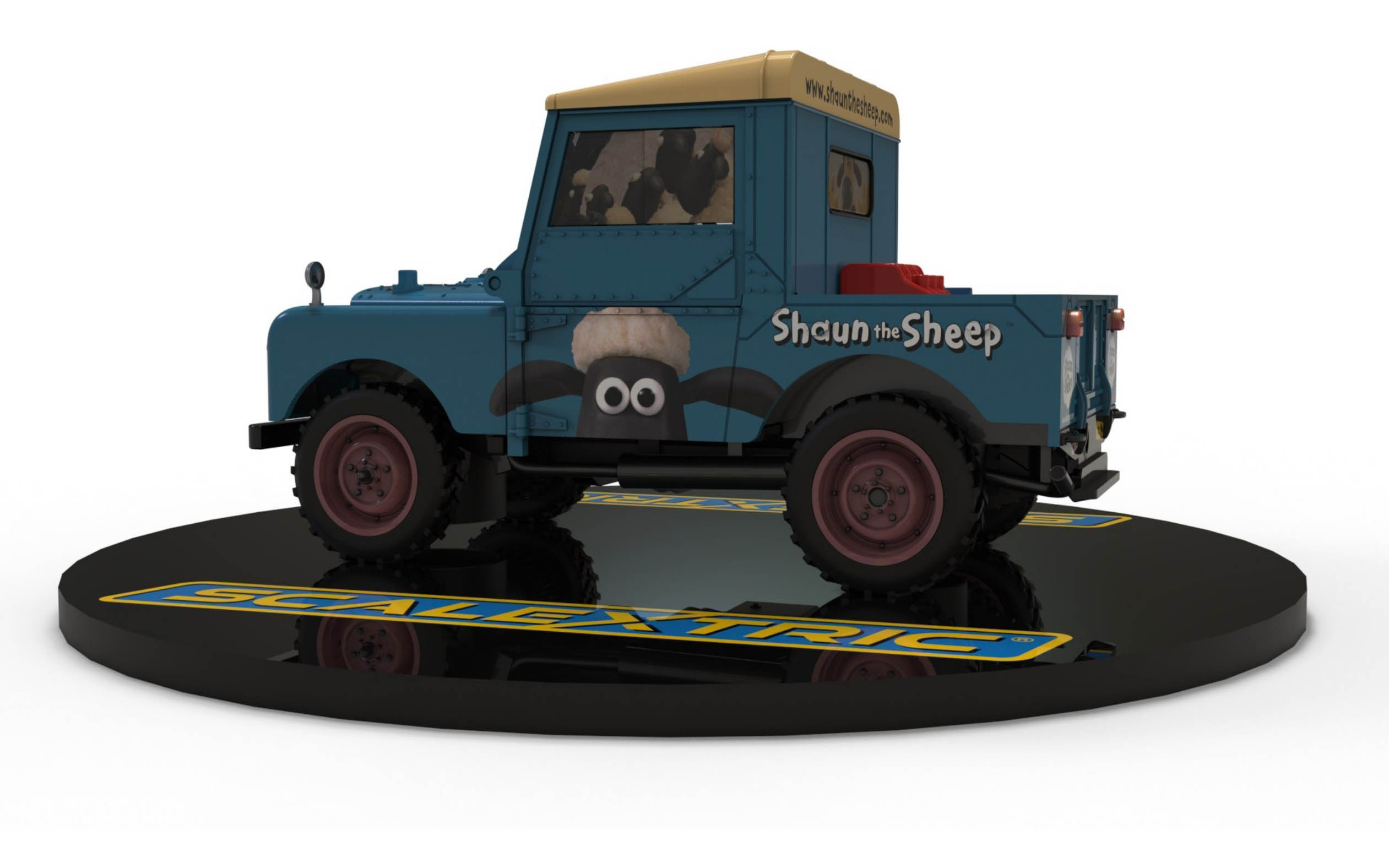 Land Rover Series 1, Shaun The Sheep - Scalextric C4543 | kingshobby.com