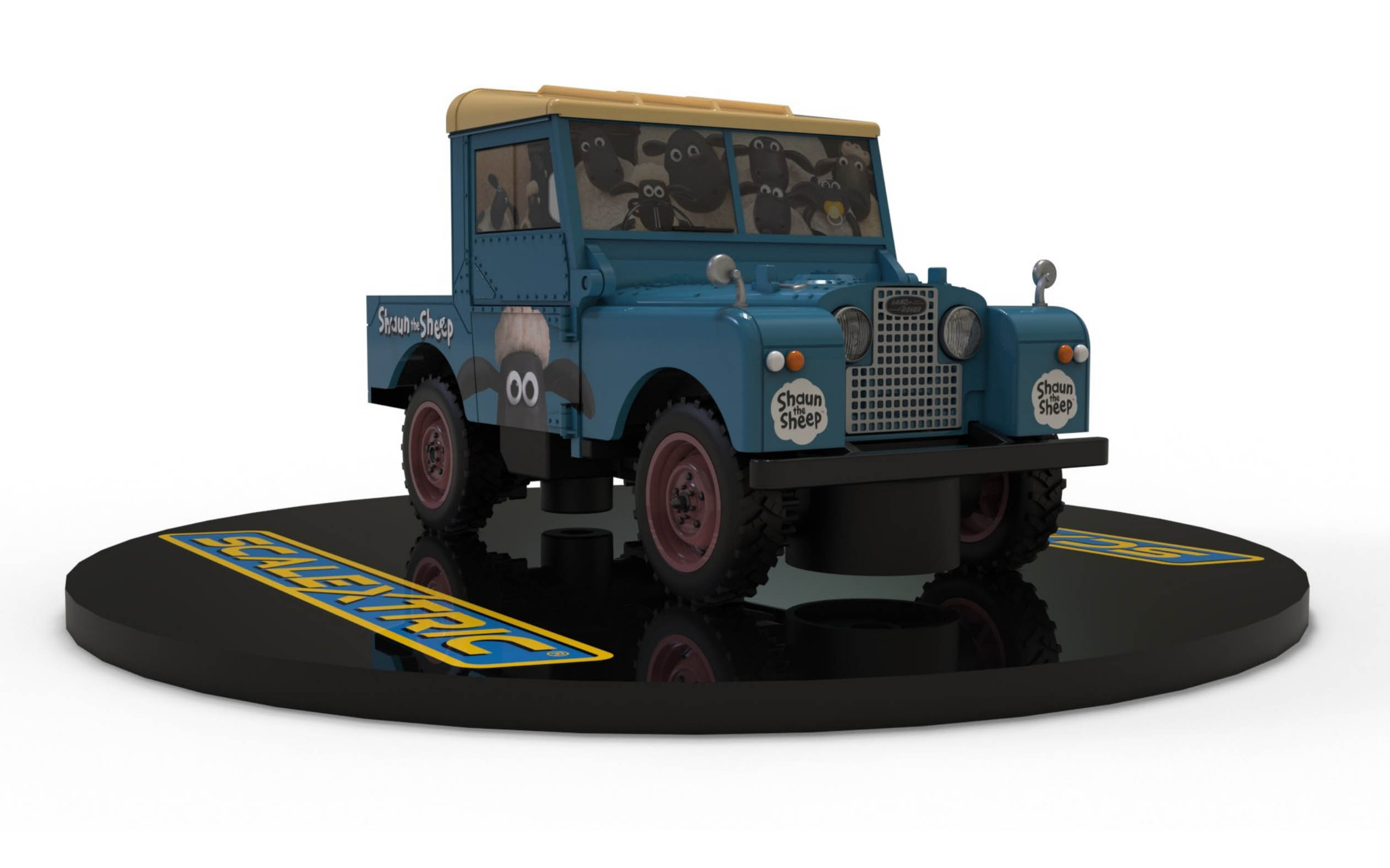 Land Rover Series 1, Shaun The Sheep - Scalextric C4543 | kingshobby.com