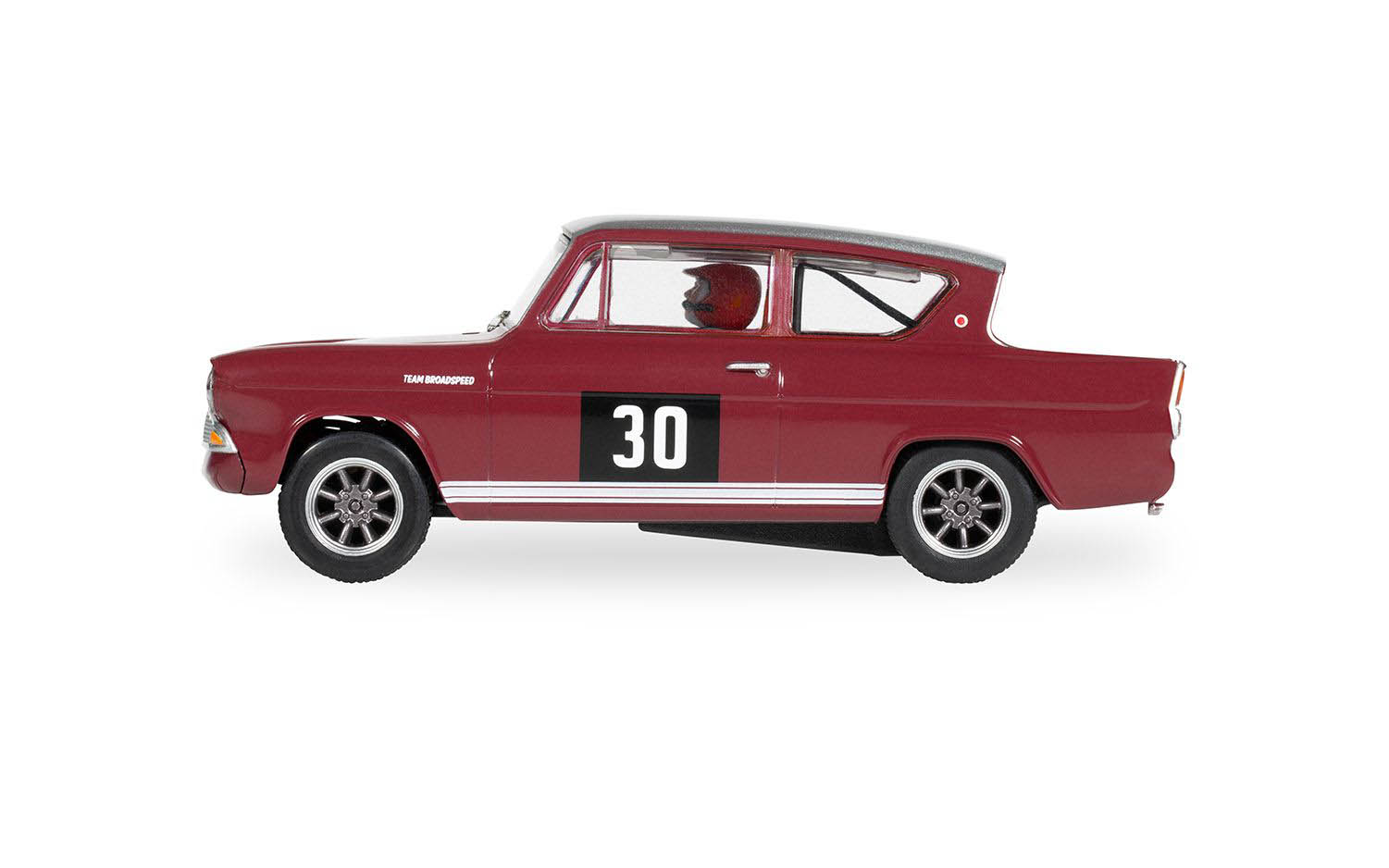 Ford Anglia 105E - Broadspeed - Scalextric C4546 | kingshobby.com