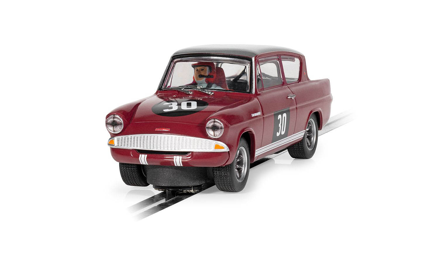 Ford Anglia 105E - Broadspeed - Scalextric C4546 | kingshobby.com