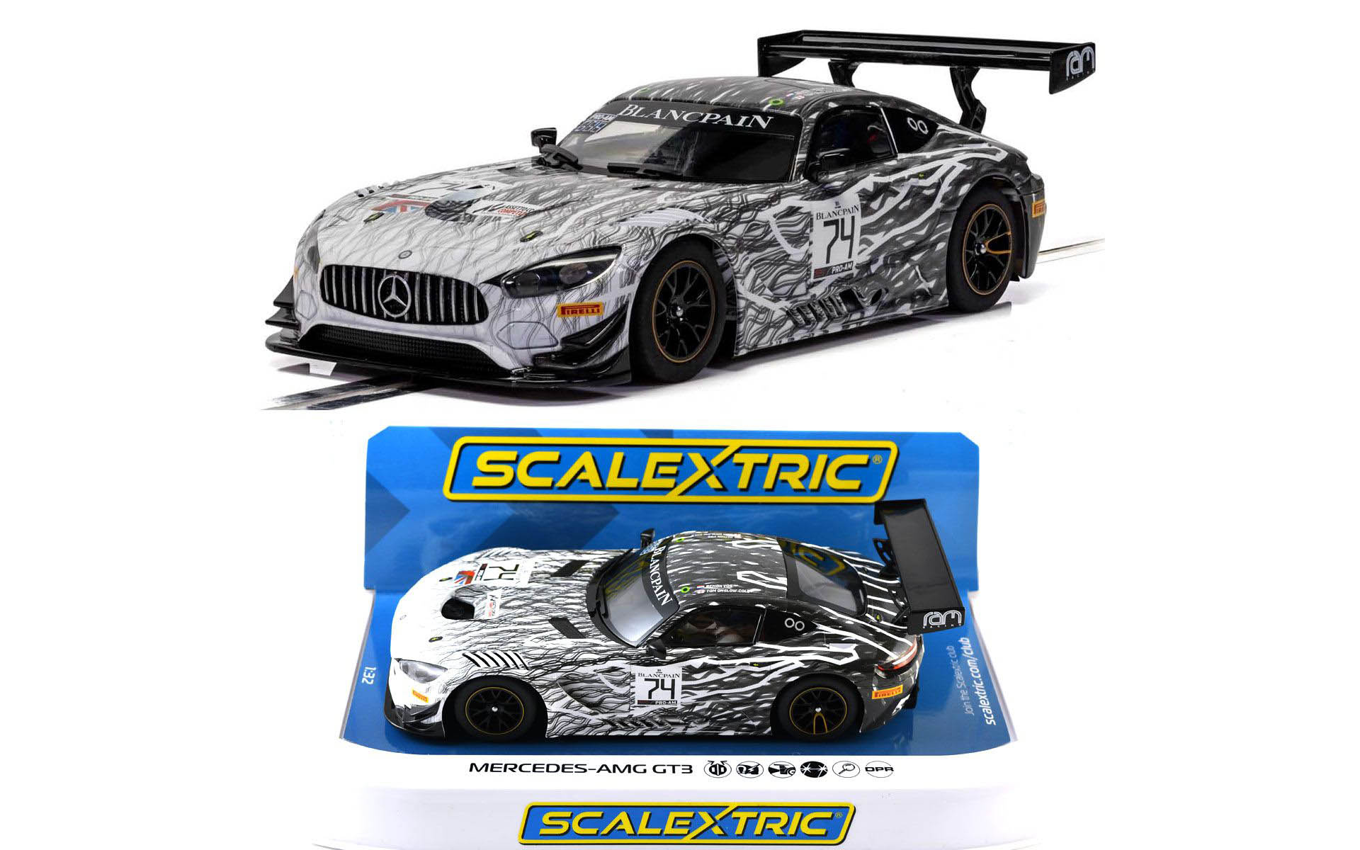 Mercedes AMG GT3 - Monza 2019 - RAM Racing - Scalextric C4162 ...