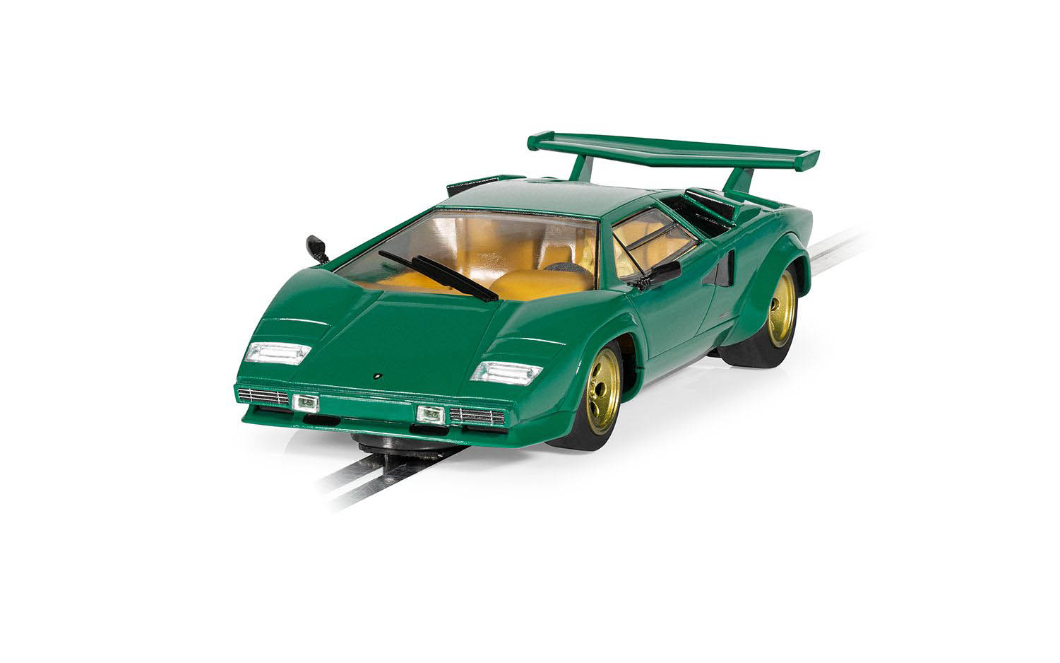 Lamborghini Countach - Green - Scalextric C4500 | kingshobby.com