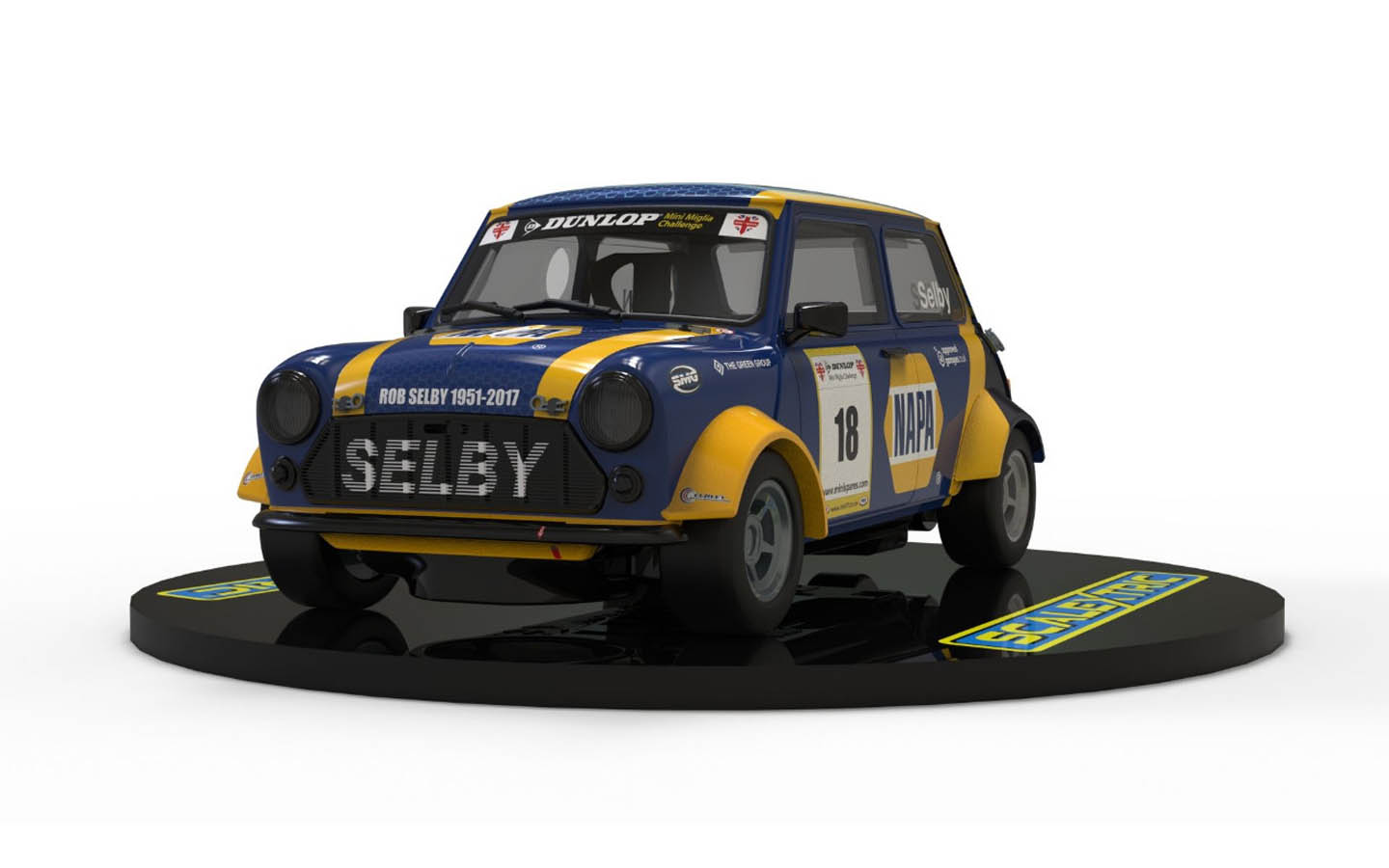 Mini Miglia - NAPA - Lewis Selby 2021 - Scalextric C4414 | kingshobby.com