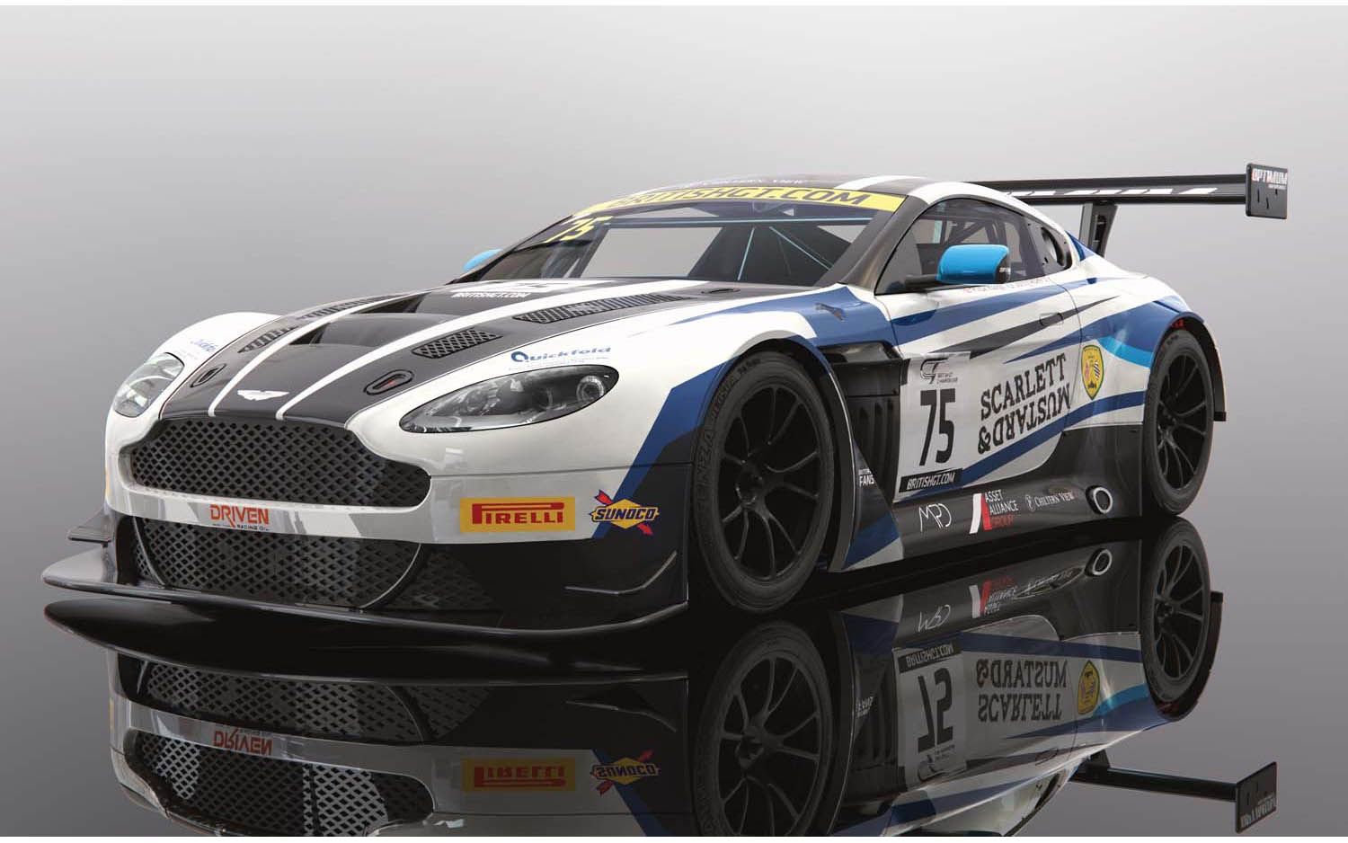 Aston Martin GT3, British GT 2018, Flick Haigh, Johnny Adam ...