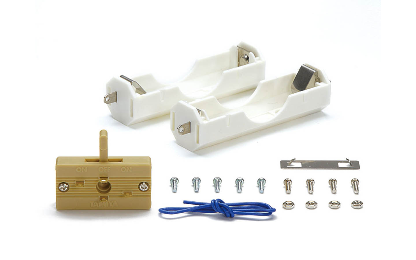 R6,AA,UM3 Separated Batt Box with Switch - Tamiya 70150 | kingshobby.com