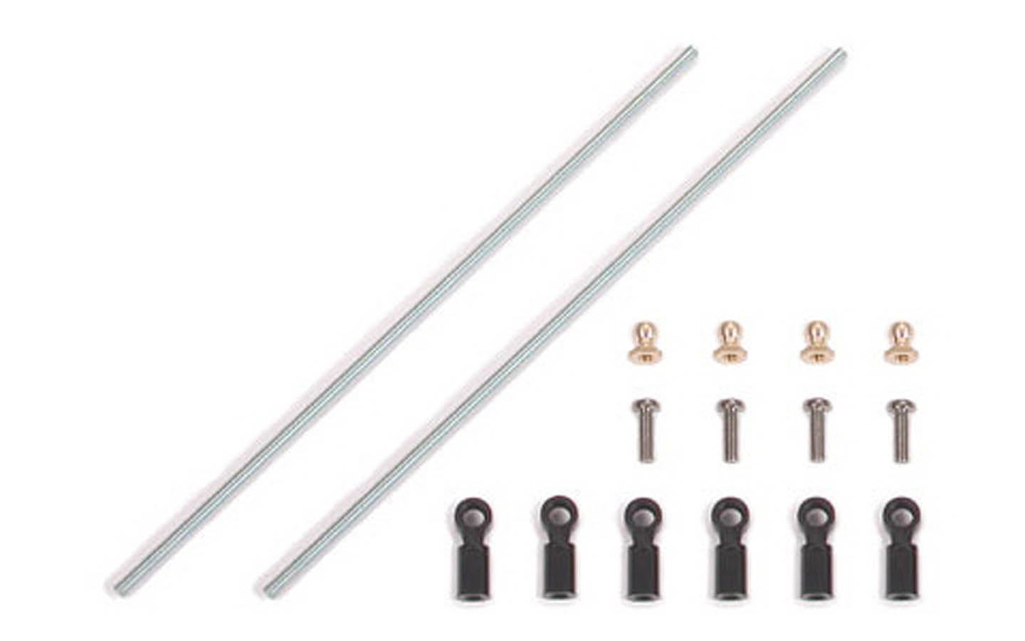 3mm Threaded Shaft Set - Tamiya 70171 | kingshobby.com