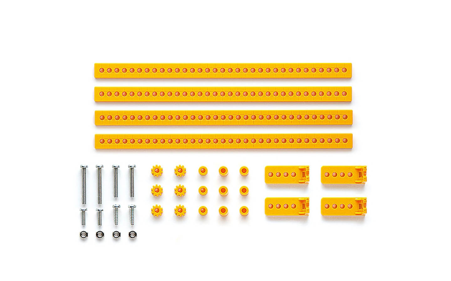 Universal Arm Set, Orange - Tamiya 70183 | kingshobby.com