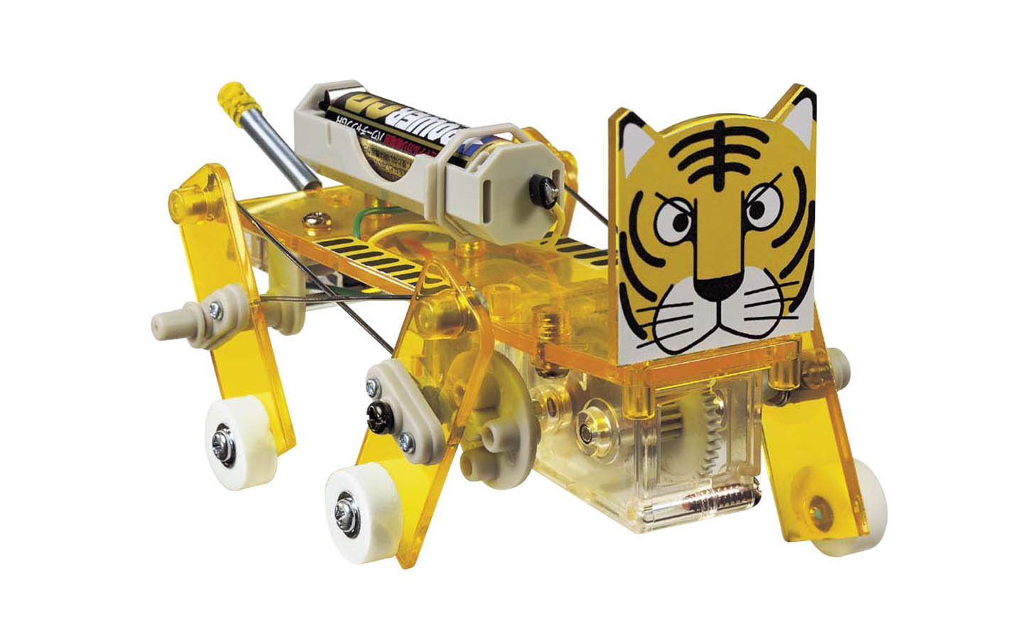 Mechanical Tiger - Four Legged Walking Type - Tamiya 71109 | kingshobby.com
