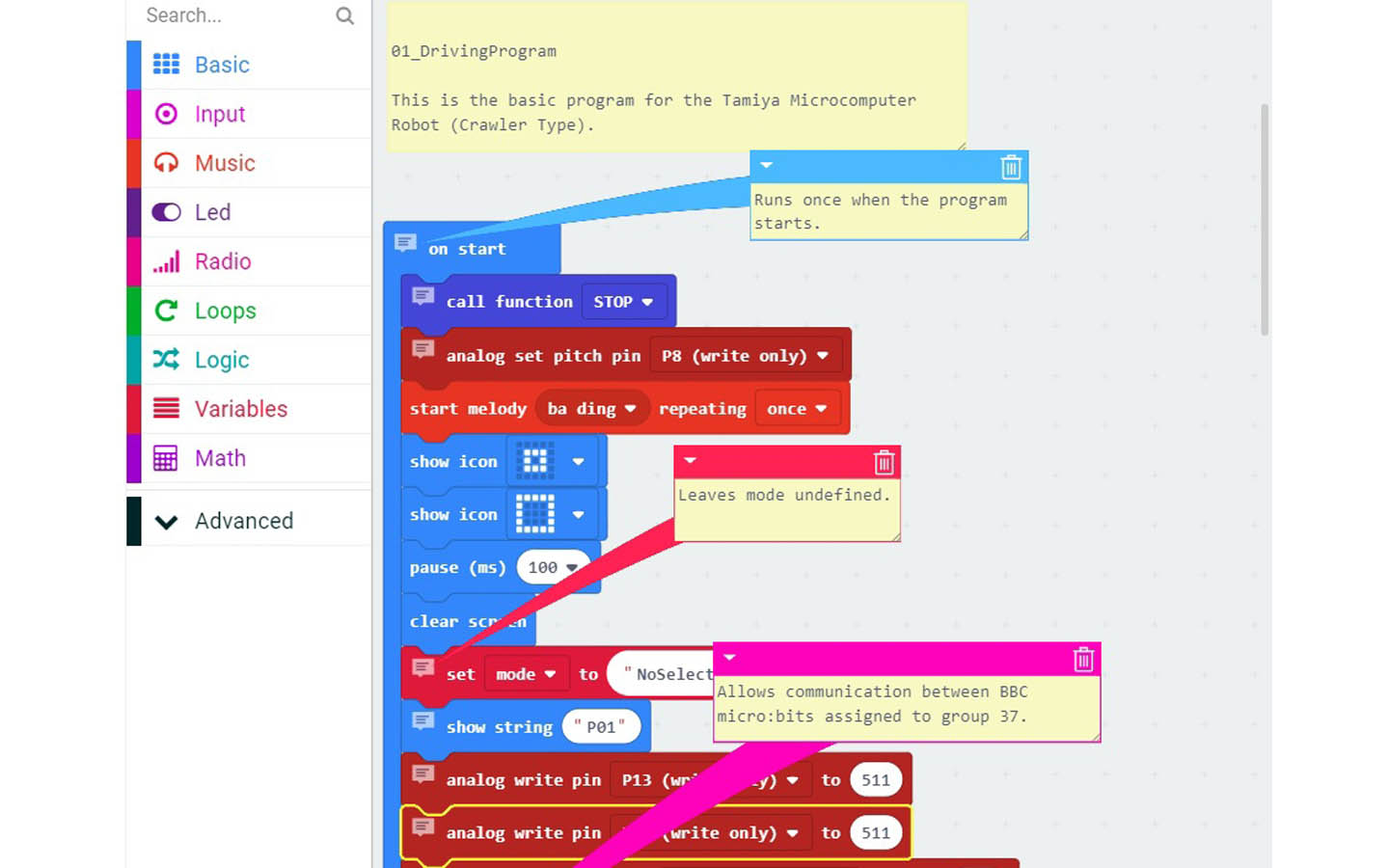 MicroComputer Robot - Crawler Type - Tamiya 71201 | kingshobby.com