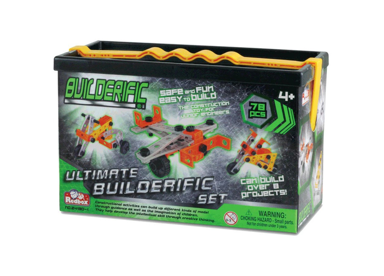 Mini Builderific Set - 78 Piece Building Set - Wow Toys MO-BLDS ...