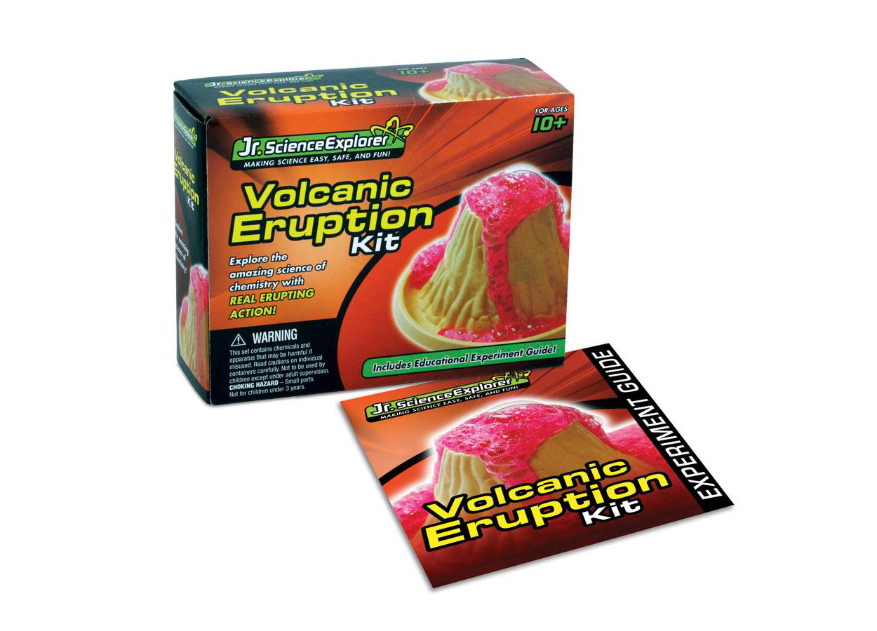 Jr Science Explorer - Volcanic Eruption Kit - Wow Toys WT-SVE ...