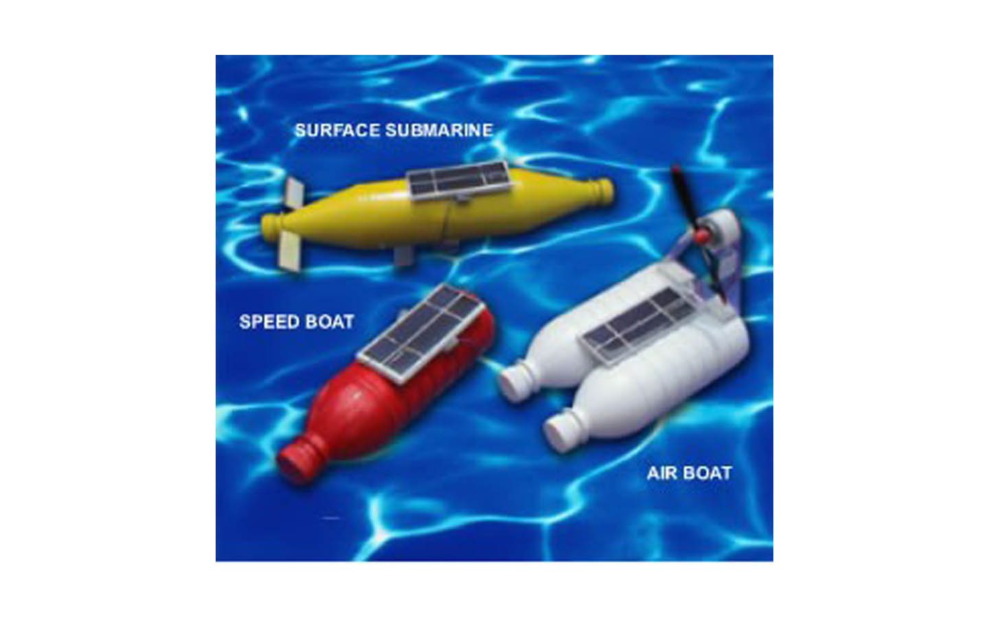 Solar Bottle Boat Kit - Solar World SOW-56562 | kingshobby.com