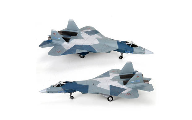 Sukhoi Su-57, Russian Air Force - Air Force 1 Models AF1-0011 ...