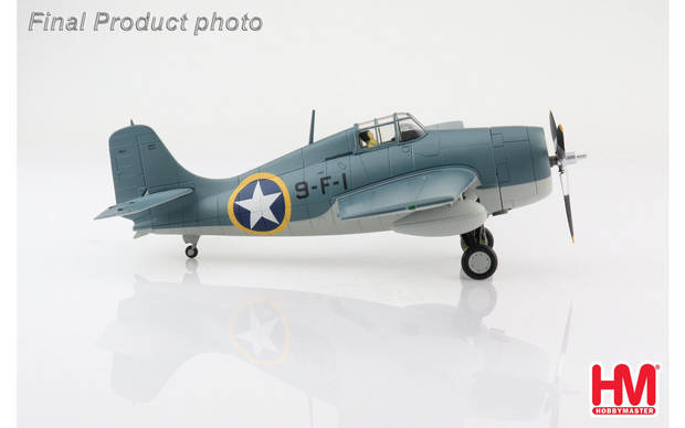 Grumman F4F-4 Wildcat - Operation Torch, VF-9, USS Ranger, 1942 - Hobby Master HA8907 ...