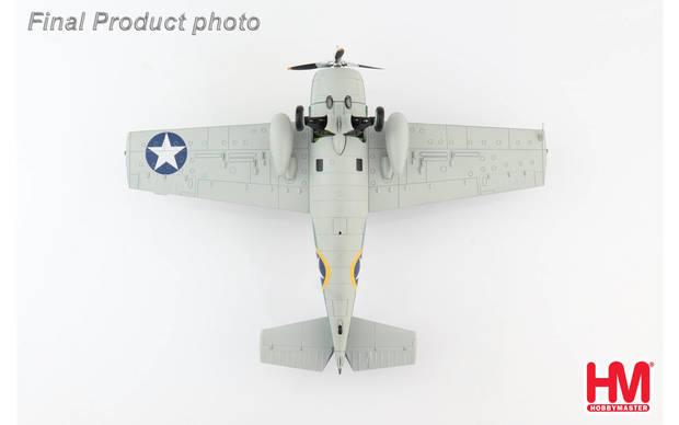 Grumman F4F-4 Wildcat - Operation Torch, VF-9, USS Ranger, 1942 - Hobby Master HA8907 ...