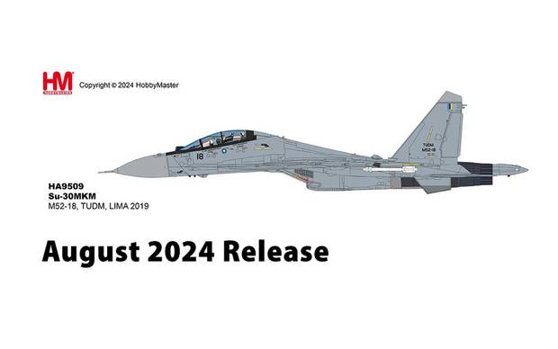 Su-30MKM, M52-18, TUDM, LIMA 2019 - Hobby Master HA9509 | kingshobby.com