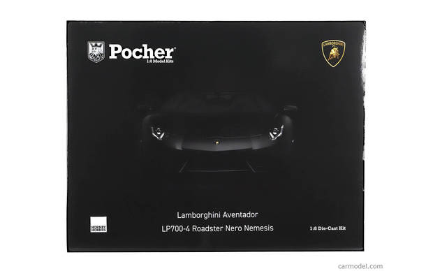 Lamborghini Aventador LP700-4 Roadster Nero Nemesis Black - Pocher ...