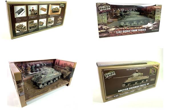 British Sherman Firefly Vc. - Forces of Valor FOV-801036A | kingshobby.com