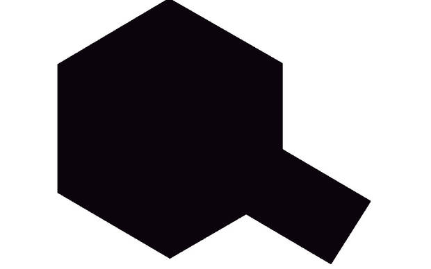Black Gloss #1247T Enamel - 3oz Spray - Testors 1247T | kingshobby.com