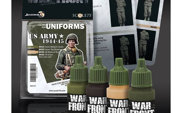 Colors for Uniforms US Army 1944 - 45 Set - Scale 75 SSE-037 ...