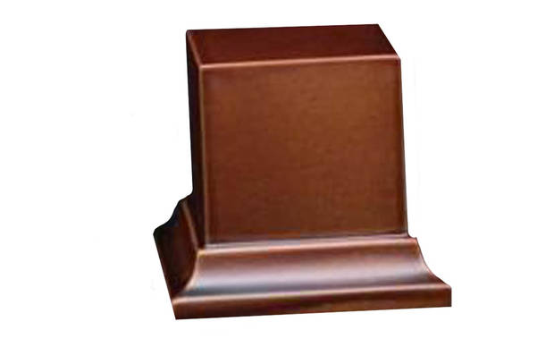 Wooden Base Brown - 40x40x50mm - Andrea PDM-02 | kingshobby.com