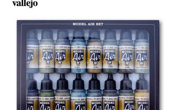 RLM Colors Set - Vallejo 71.193 | kingshobby.com