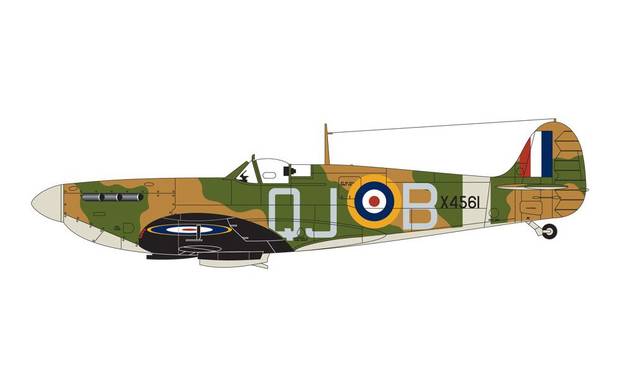 Supermarine Spitfire MkIa - 1/24 Scale - Airfix A12001A | kingshobby.com