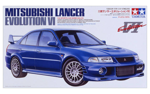 Mitsubishi Lancer Evolution VI - Tamiya 24213 | kingshobby.com