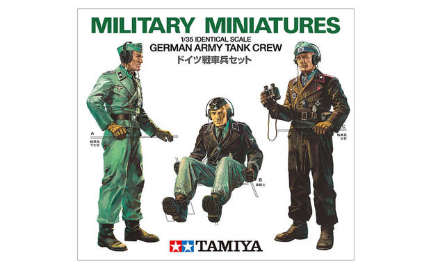 German Army Tank Crew - Tamiya 35001 | kingshobby.com