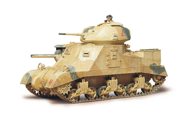 British M3 Grant Tank Kit - Tamiya 35041 | kingshobby.com