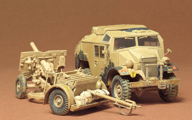 British 25 PNDR Gun/Quad FAT Kit - Tamiya 35044 | kingshobby.com