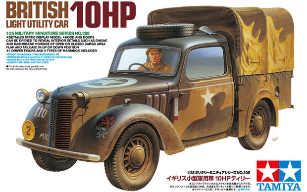 British LT Utility Car 10HP - Tamiya 35308 | kingshobby.com