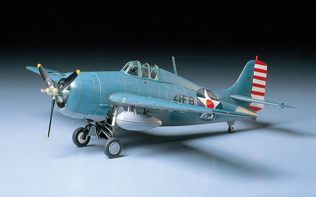 Grumman F4F-4 Wildcat Kit - Tamiya 61034 | kingshobby.com
