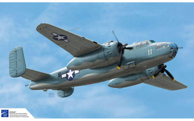 USMC PBJ-1D, Flying Nightmares (B-25 Mitchell) - Academy 12334 ...