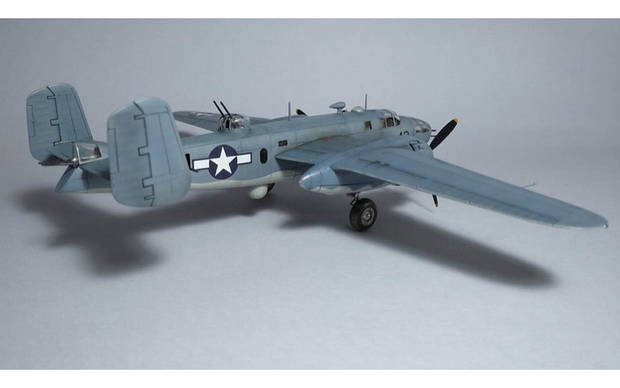 USMC PBJ-1D, Flying Nightmares (B-25 Mitchell) - Academy 12334 ...