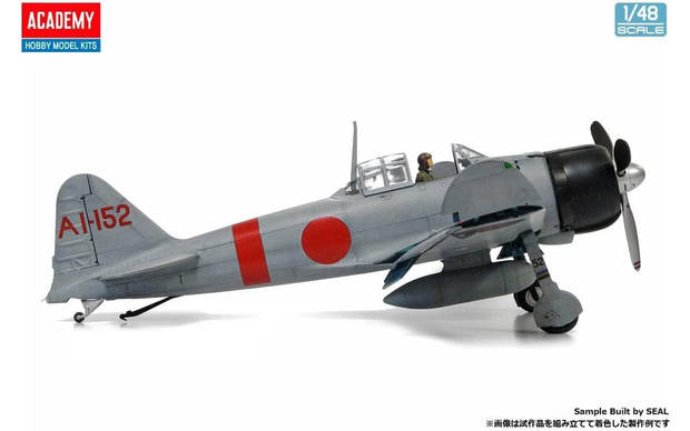 A6M2b Zero Fighter Model 21, The Battle of Midway 80th Anniversary - Academy 12352 | kingshobby.com
