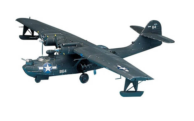 PBY-5A Catalina Black Cat, 50th Anniversary - Academy 12487 ...